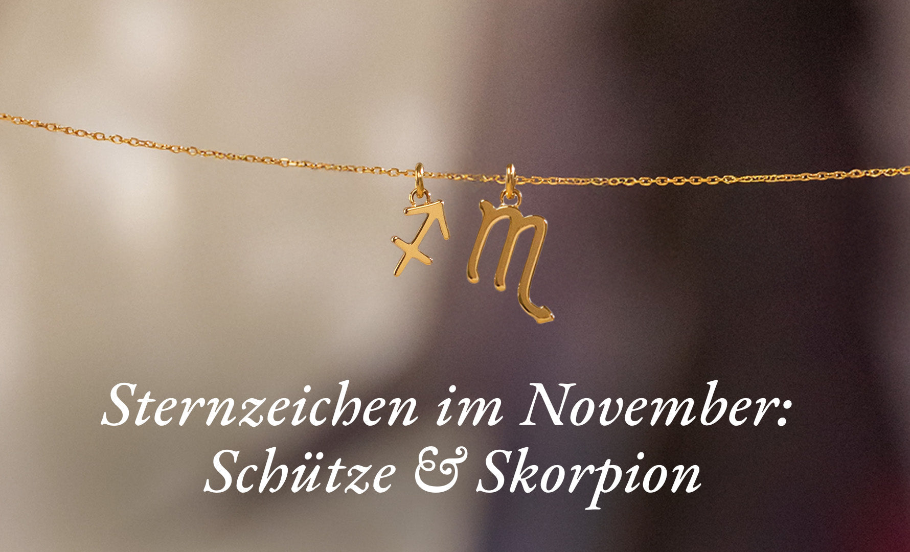 Sternzeichen im November: Skorpion und Schütze – PURELEI